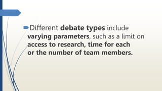 Styles-of-Debate-PowerPoint Presentation | PPTX