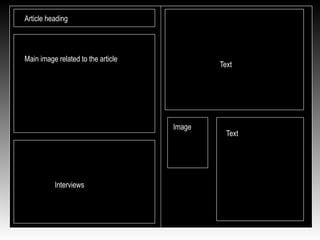 Style sheet, layout | PPT