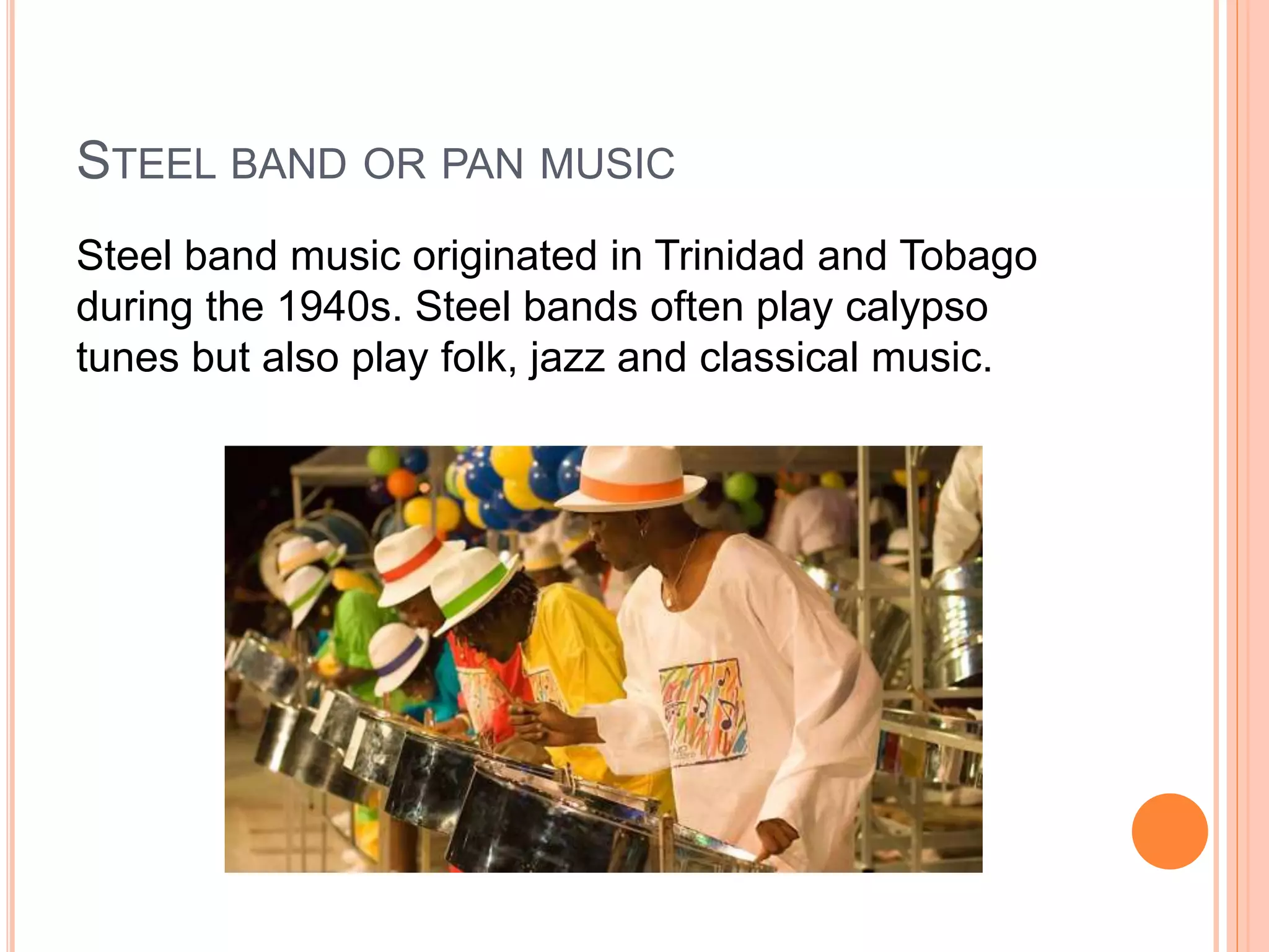 Styles of caribbean music | PPTX