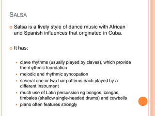 Styles of caribbean music | PPTX