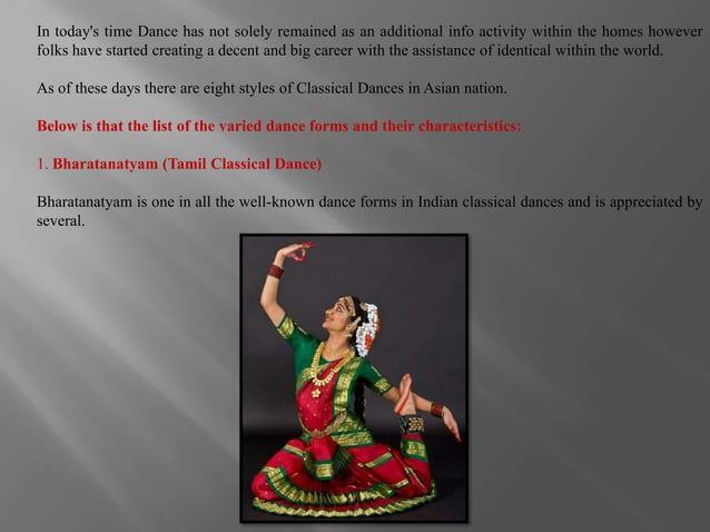 Styles of classical dance | PPTX