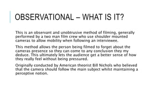 Styles of documentary | PPT