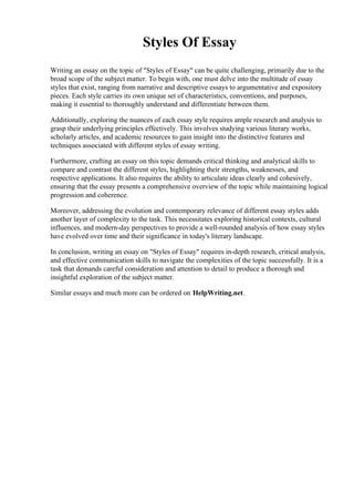 Styles Of Essay.pdf