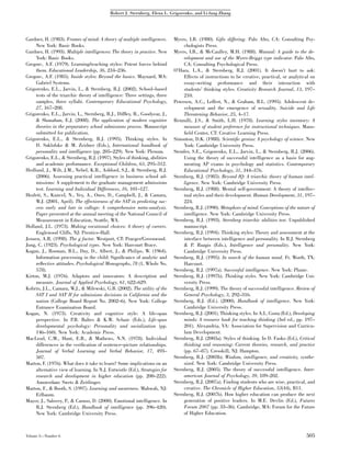 Styles of learning and thinking matter in instruction and assessment | PDF