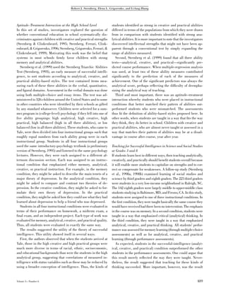 Styles of learning and thinking matter in instruction and assessment | PDF