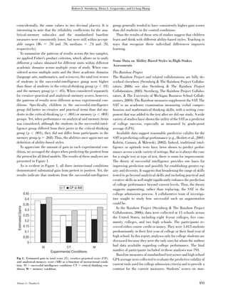 Styles of learning and thinking matter in instruction and assessment | PDF
