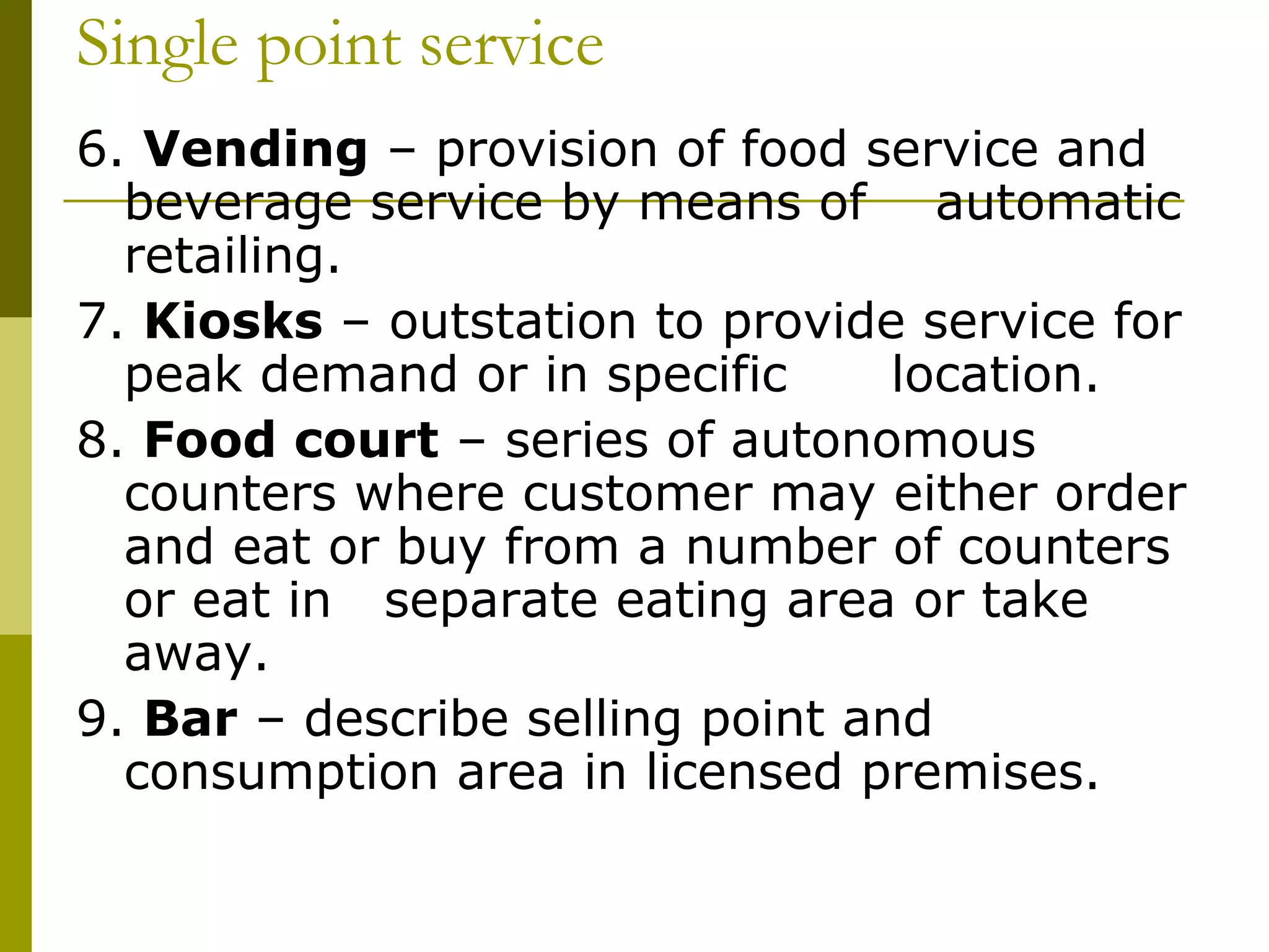 Styles of service | PPT