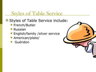 Styles of service | PPT