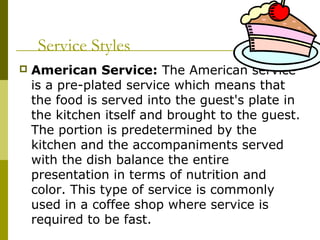 Styles of service | PPT
