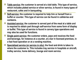 Styles of service | PPT
