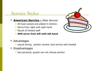 Styles of table service ppt | PPT