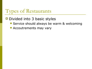 Styles of table service ppt | PPT