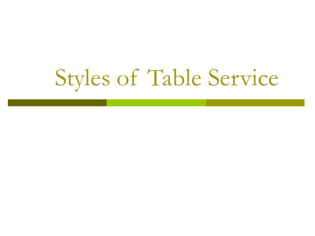 styles-of-table-service-ppt
