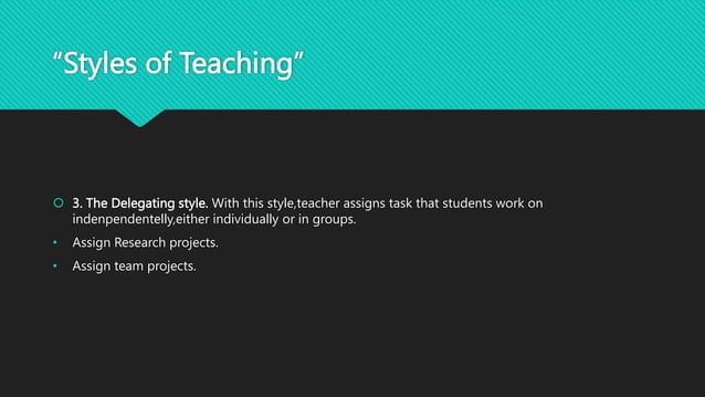 Styles of teaching and Learning.pptx
