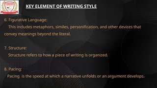 STYLES OF WRITING .pptx GST 111 course for 100lvl | PPTX