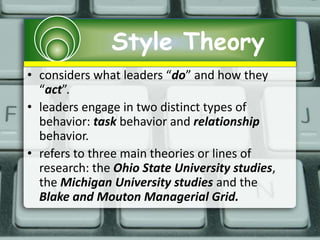 Style theory | PPTX