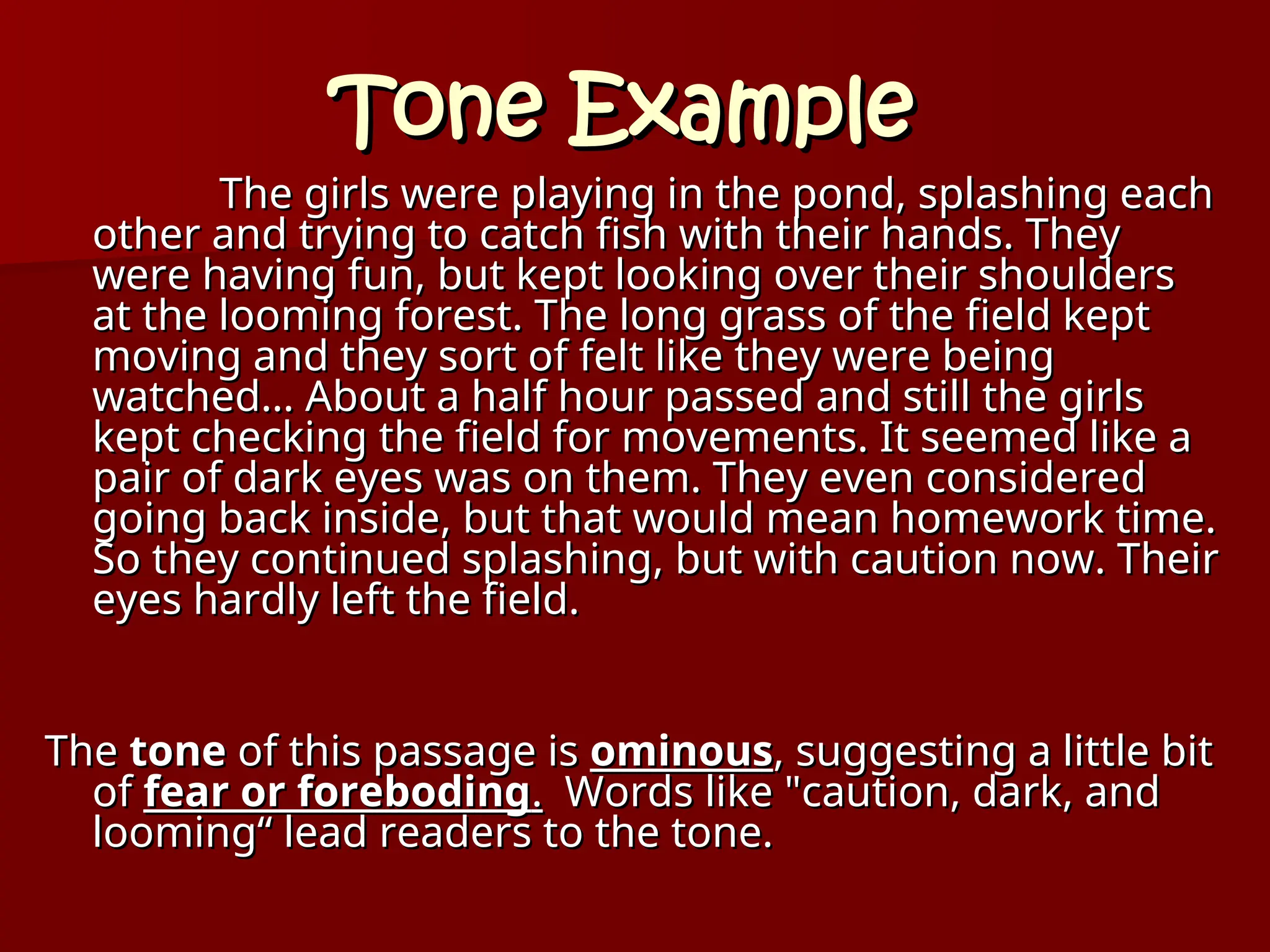 Style, Tone, and Mood PowerPoint in text | PPT