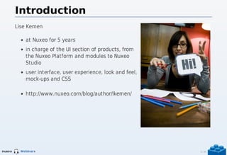[Webinar] Nuxeo UI Style Guide | PDF