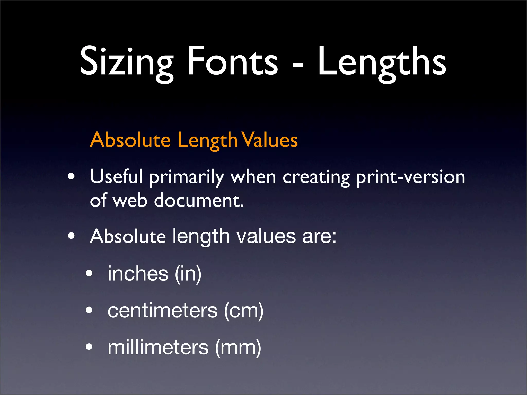 Styling Text With Css Ppt