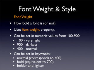 Styling Text With CSS | PDF