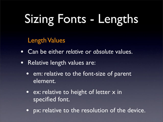 Styling Text With CSS | PPT