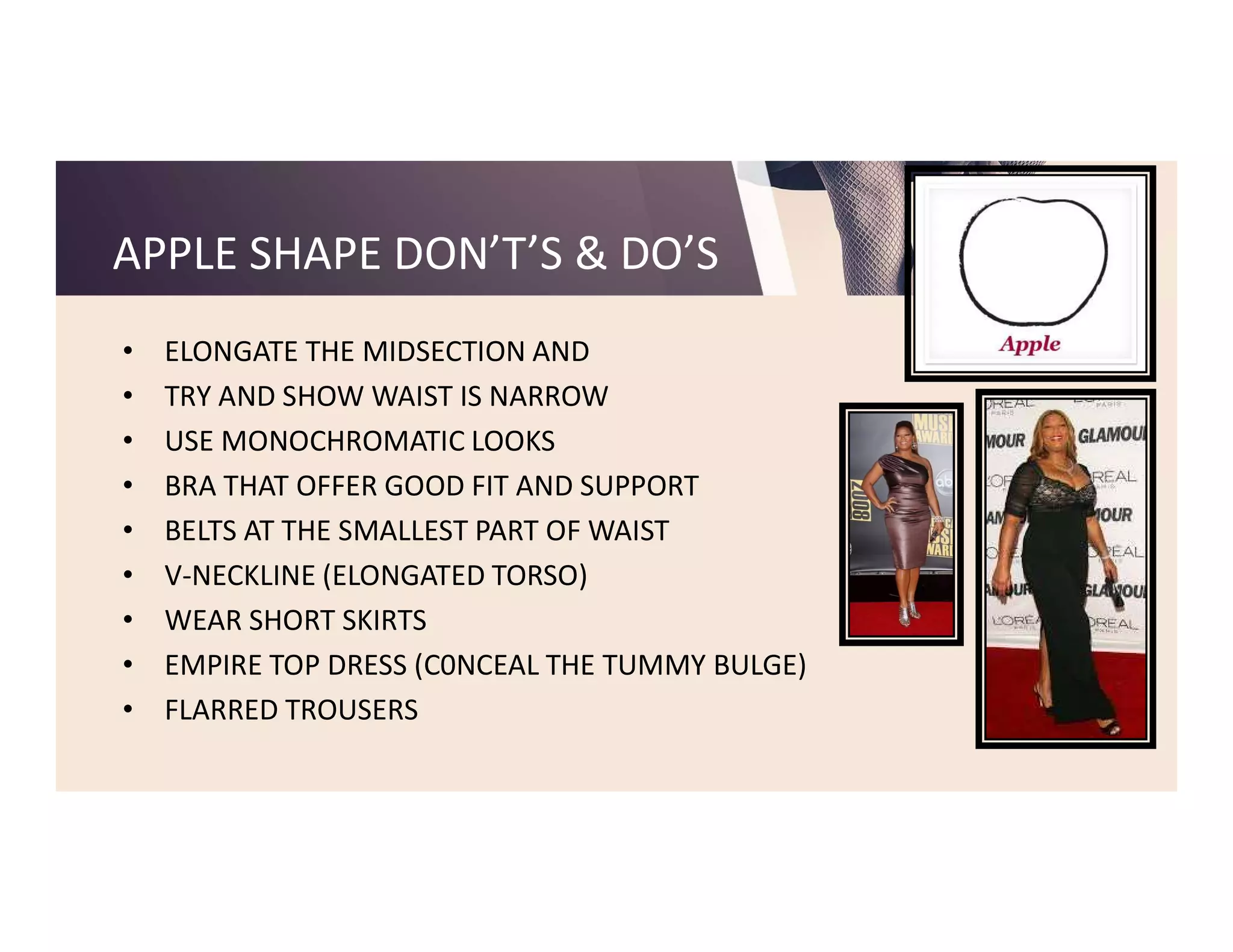 Styling according to body types | PDF