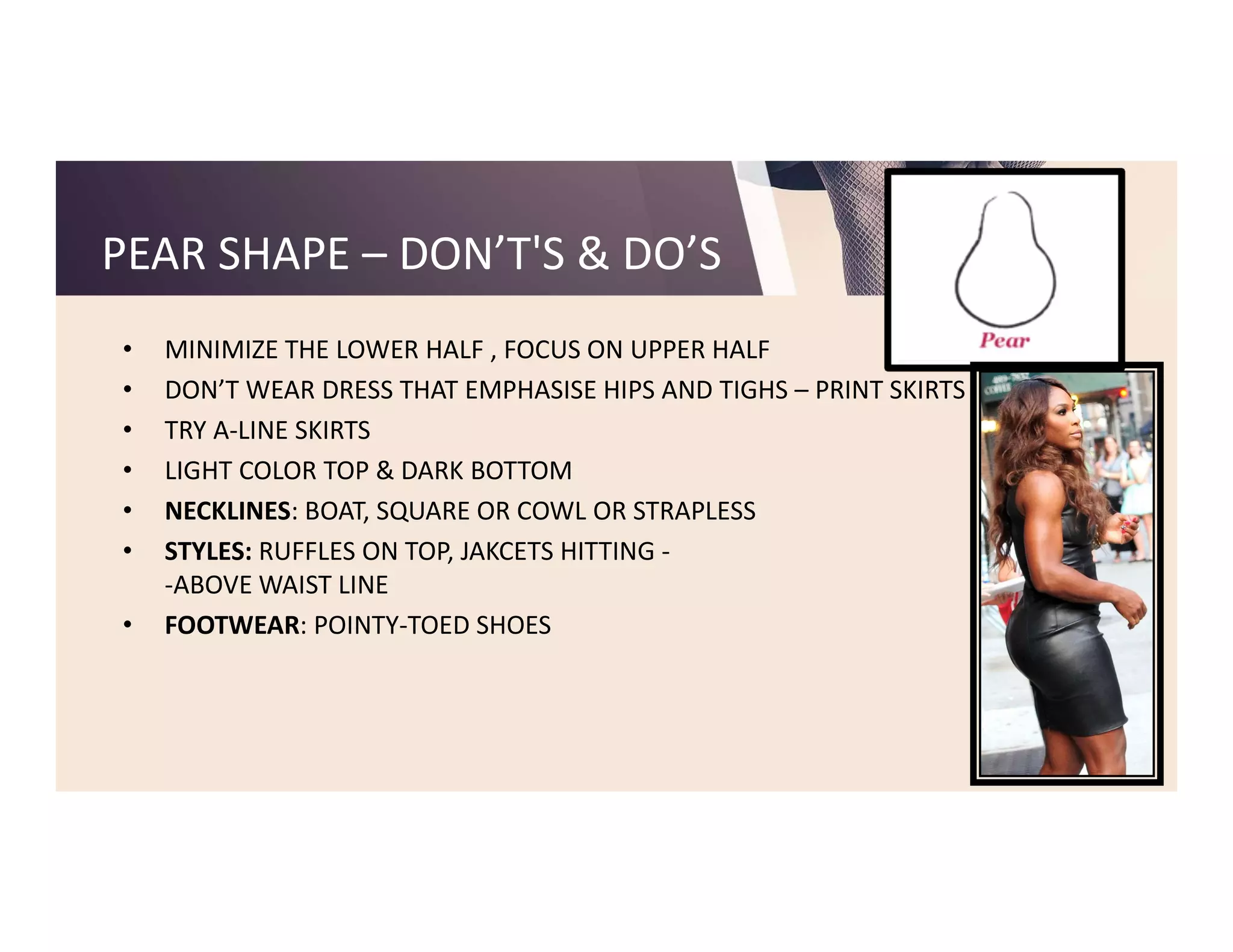 Styling according to body types | PDF