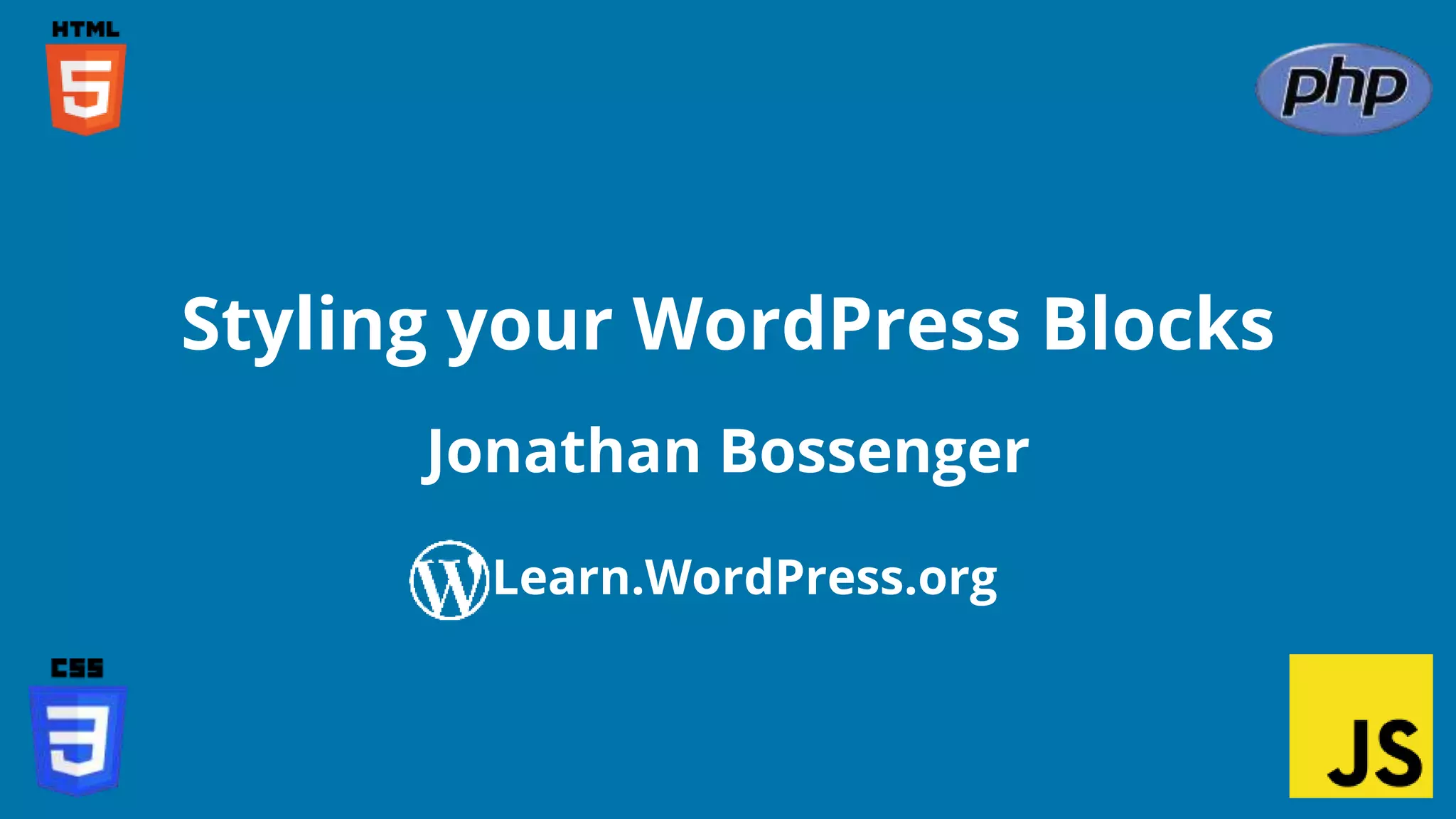 Styling your WordPress Blocks | PPTX
