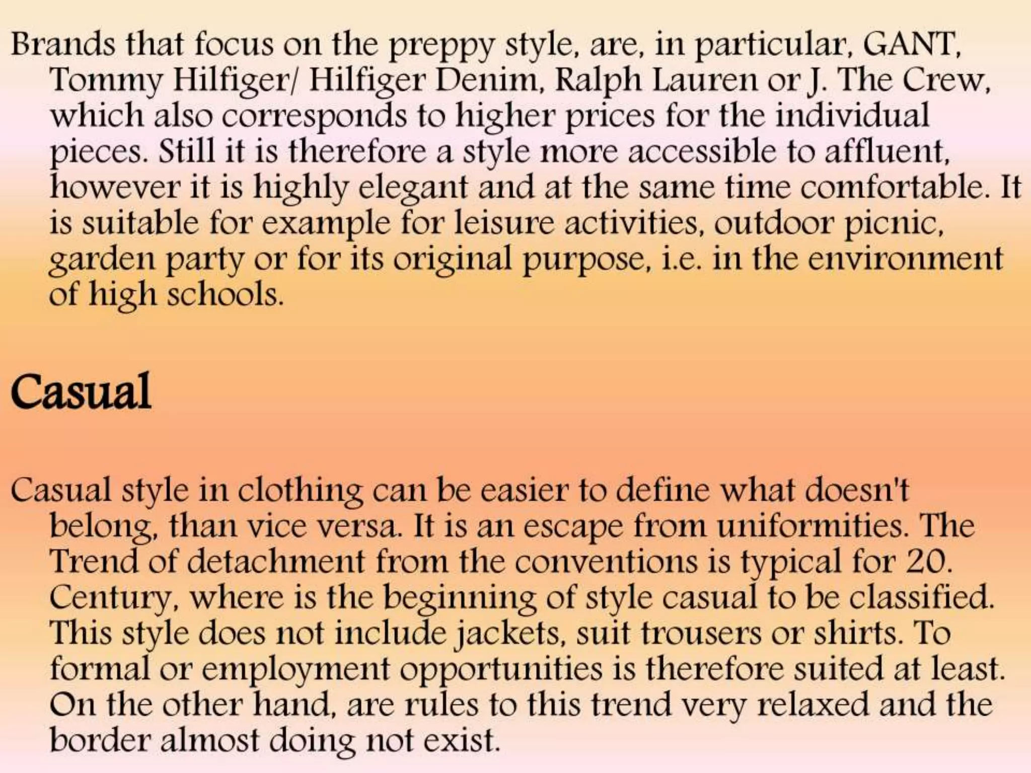 Preppy Fashion Stylish Guide | PPTX