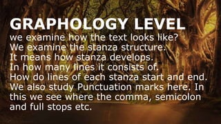 Stylistic analysis | PPTX