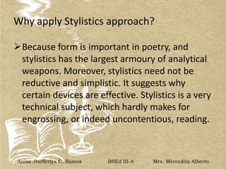 Stylistic approach | PPTX