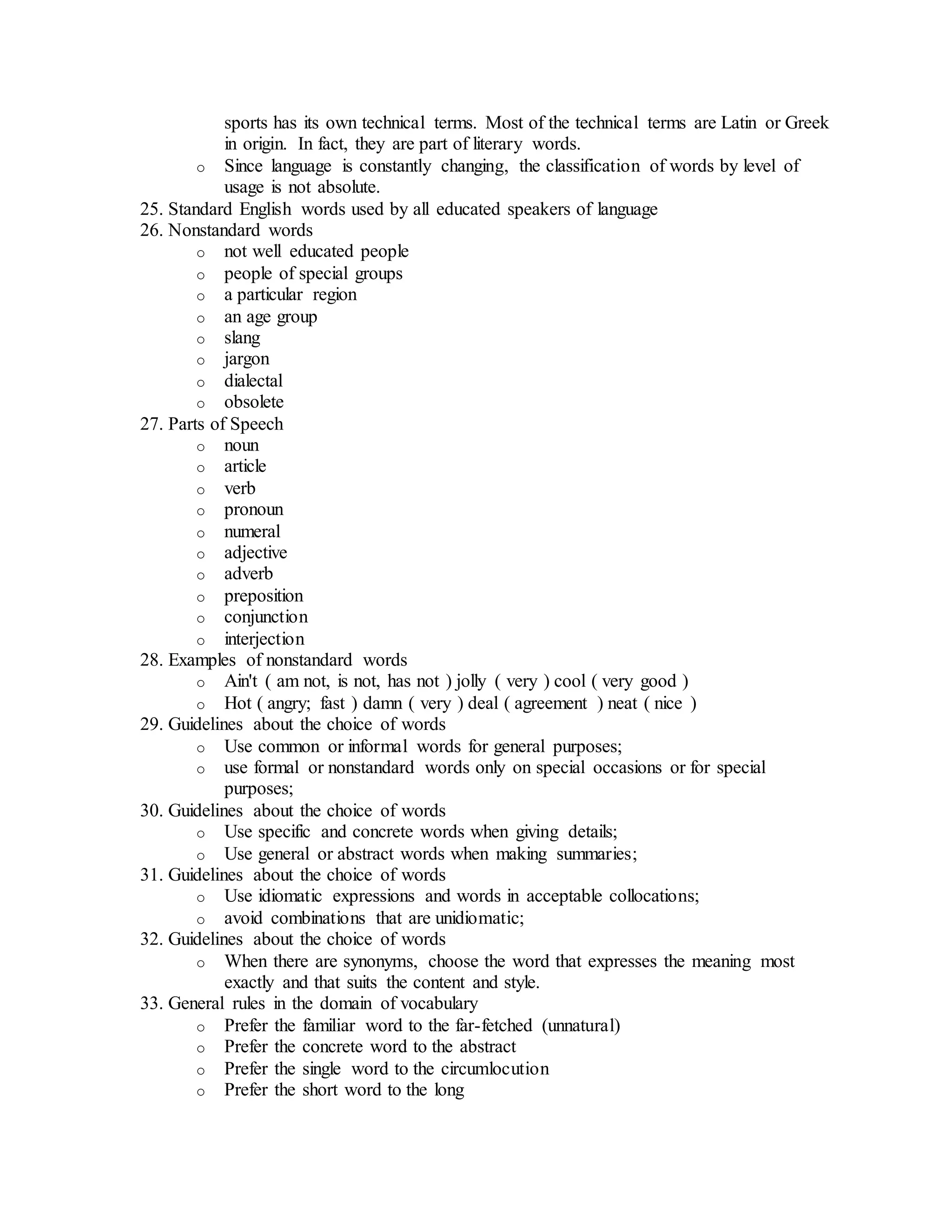 Stylistic classification of english vocabulary presentation transcript ...