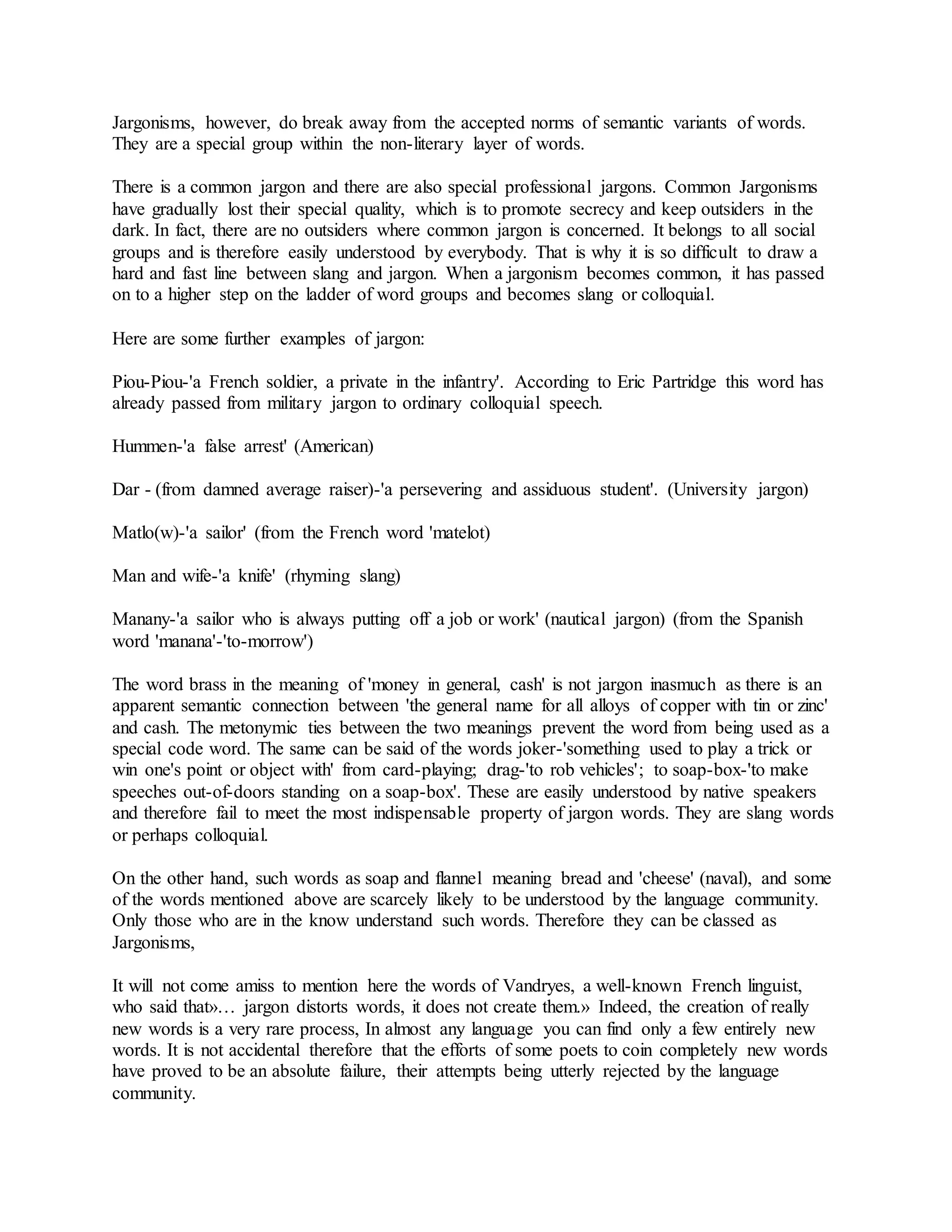 «Stylistic classification of the english vocabulary» | DOCX