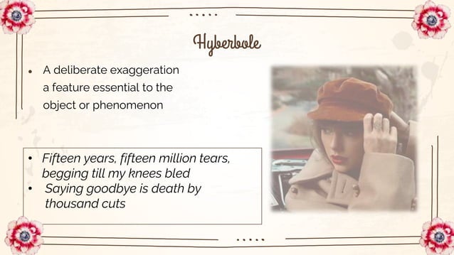stylistic devices in taylor swifts lyrics.pptx
