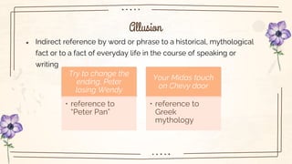 stylistic devices in taylor swifts lyrics.pptx