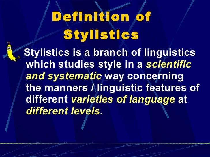 Stylistics