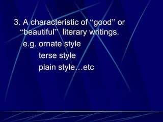 stylistics.ppt
