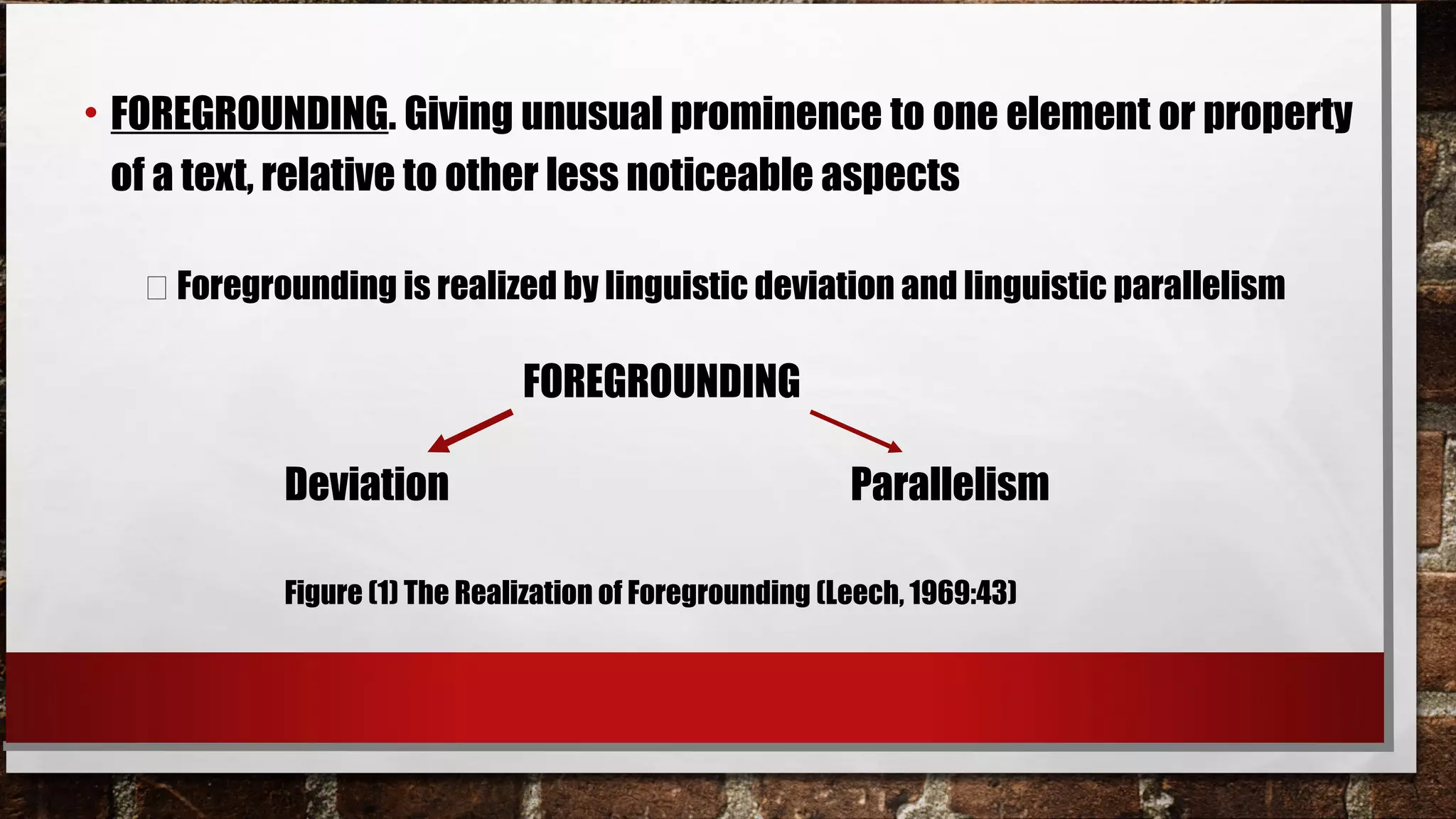 Stylistics Analysis | PPT