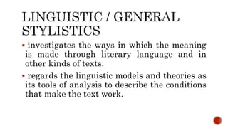 STYLISTICS AND STYLE.pptx
