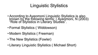 Stylistics (Lecture 3).pptx