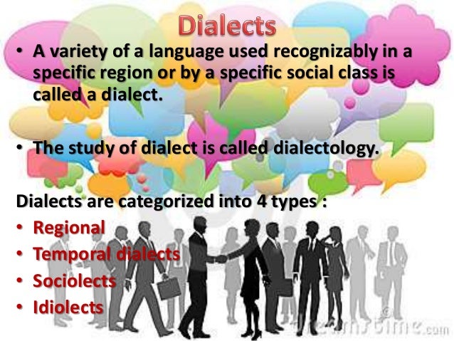Style Register and Dialect