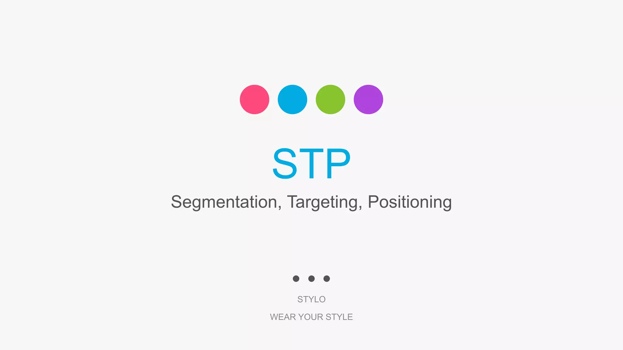 Stylo shoes segmentation, targeting, positioning | PPTX