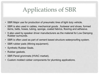 Styrene Based Elastomers | PPTX