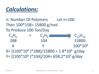 Styrene butadiene rubber | PPTX