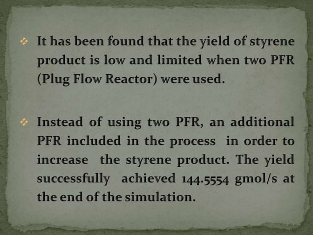 Styrene Production (G6) | PPT