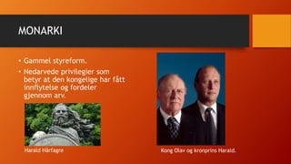 Styresett og statsformer | PPTX