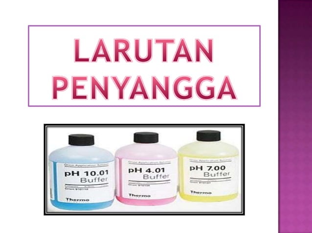 Larutan penyangga | PPT