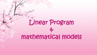 linear programming | PPT
