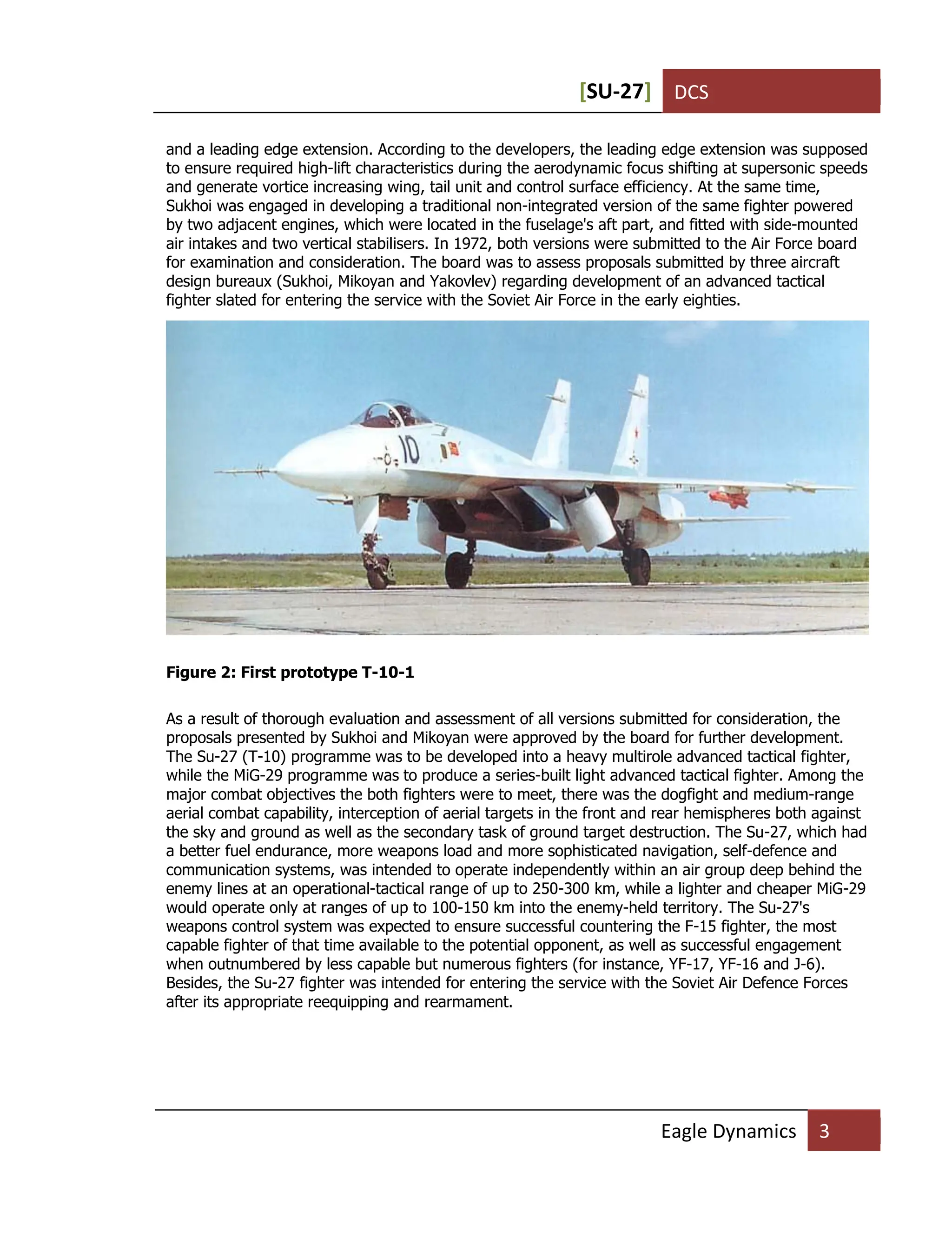 Su-27 DCS Flaming Cliffs Flight Manual EN.pdf | Action Video Games | Video Game Genres