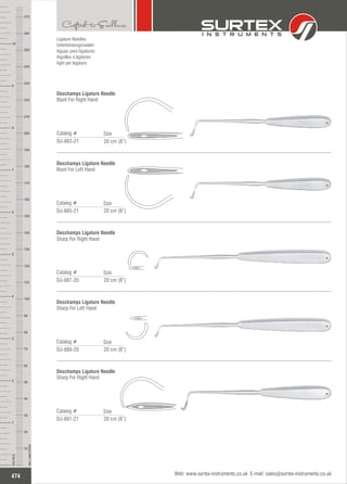 Needle Holders Suture Instruments | PDF